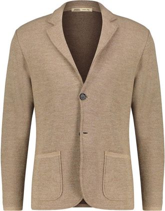 Maurizio Baldassari Herren Strickjacke aus Baumwolle und Wolle