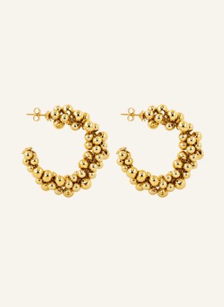 Lott. Gioielli Lott.Gioielli Creolen Selene Ce Gb Irregular Beaded M Gold By Glambou gold