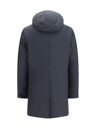 Moorer Mens Vermont Ads Down Jacket Dark Blu Coat