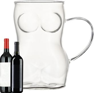 Generic Gro&szlig;e Biergl&auml;ser | Damen-K&ouml;rperbiergl&auml;ser - Teetasse, Wasserbecher, unvergleichlicher Genuss, Trinkbecher, Cocktailglas-K&ouml;rperform, sexy Bierkr&uuml;ge, sp
