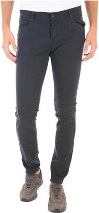 Daniele Alessandrini Homme, Pantalons, Bleu, Taille: W30 Pantalon Slim-fit
