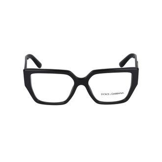 Dolce & Gabbana Femme, Accessoires, Noir, Taille: 55 MM Lunettes &Eacute;l&eacute;gantes 0Dg3373 501
