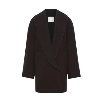 Sportmax Einreihiger Mantel - - Coats - Damen - Braun - S