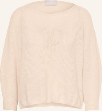 Hemisphere Hemisphere Pullover Mit Cashmere Und 3/4-Arm beige