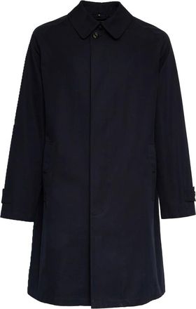 Sealup Homme, Manteaux, Bleu, Taille: 4XL Single-Breasted Manteaux