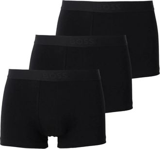 HUGO BOSS Trunk 3P ONE - - Underwear - Herren - Schwarzk - S