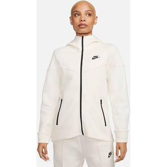 Nike Damen Unterjacke W NSW TCH FLC WR FZ HDY