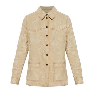 Etro Jeanshemd mit Taschen - - Jackets - Damen - Beige - 2XS