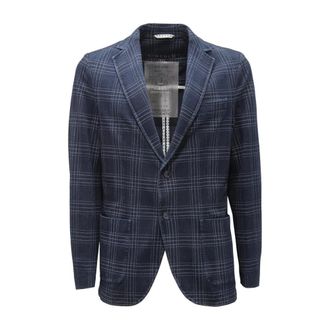Circolo 1901 Piquet Jacke in Indigoblau - - Jackets - Herren - Blau - L