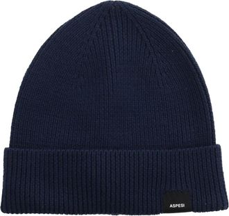 Aspesi unisex, Accessoires, Bleu, Taille: 56 CM Cappello Tricot