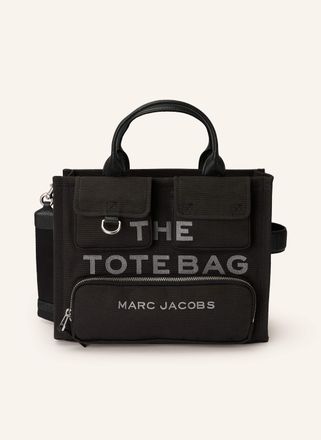 Marc Jacobs Umh&auml;ngetasche The Cargo Canvas Medium Tote Bag schwarz