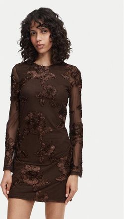 Vero Moda Coctailkleid VmQuinn 10348613 Braun Regular Fit