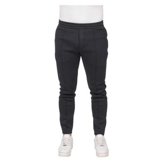 Emporio Armani Homme, Pantalons, Bleu, Taille: L Travel Essentials Joggers en jersey double