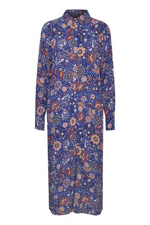 Part Two Part Two Damen Marlaspw Dr Lässiges Kleid, Bluing-Tapetendruck, 40