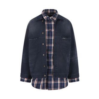 Balenciaga Denimjacke - - Jackets - Herren - Blau - L