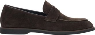 Estro & Luminara Homme, Chaussures, Brun, Taille: 42 EU Velour Mocassins