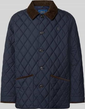 Polo Ralph Lauren Regular Fit Steppjacke mit Cord Umlegekragen