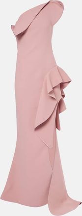 Maticevski One-Shoulder-Robe Provenance aus Crêpe