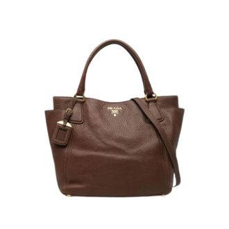 Prada Sacoche Pre-owned - Femme - Pre-owned - Brun - Taille: ONE Size