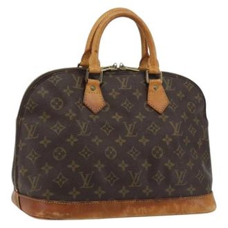 Louis Vuitton Pre-owned Alma Handtasche - - Pre-owned - Damen - Braun - ONE SIZE