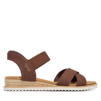 Skechers Sandalen Skechers BOBS Desert Kiss - Golden Lily 114418/CHOC Braun