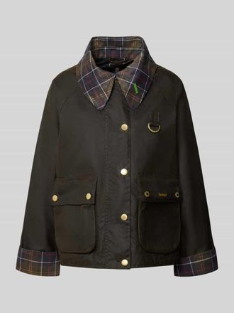 Barbour Regular Fit Funktionsjacke aus reiner gewachster Baumwolle