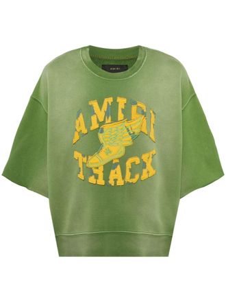 Amiri t-shirt à col rond - Vert