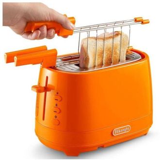 DeLonghi DeLonghi CTLAP2203.O Toaster 2 Scheibe(n) Orange 550 W