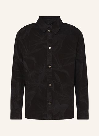 Daily Paper Clothing Daily Paper Jeansjacke Floral Laser schwarz