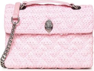 Kurt Geiger Femme, Sacs, Rose, Taille: ONE Size Sac Kensington en raphia