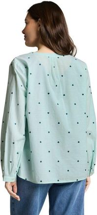 Tom Tailor Klassische Bluse mit All-Over Print