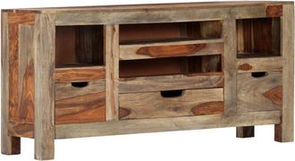 vidaXL Sideboard 100x30x50 cm Massivholz Akazie Vidaxl