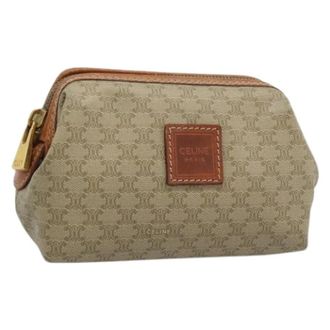 Celine Pochette doccasion - Femme - Pre-owned - Beige - Taille: ONE Size