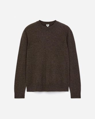 Arket Rundhalspullover Aus Reinem Kaschmir -Braun