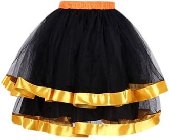 Generic Jupe tutu de danse de Notting Hill 2026 pour femme - Pour No&euml;l, danse, f&ecirc;te, ballet, Noir, Taille unique