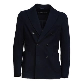 Circolo 1901 Homme, Vestes, Bleu, Taille: XL Blazer Crois&eacute;
