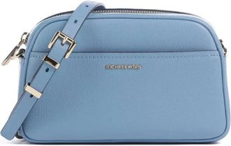 Michael Kors Femme, Sacs, Bleu, Taille: ONE Size Jet Set Small Leather Camera Bag