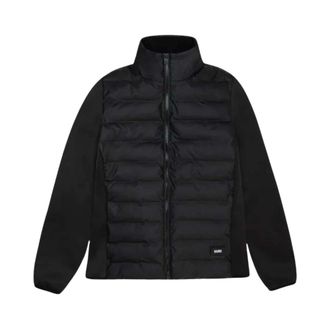 Rains Femme, Vestes, Noir, Taille: 38 FR Safi Fleece Hybrid Curve Jacket