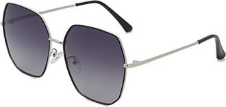 Generic Lunettes de soleil polarisées en métal tendance pour femme (couleur : E, taille : moyen) 2026