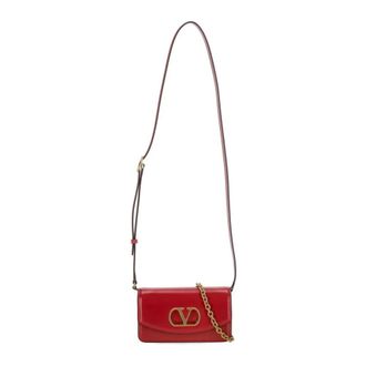 Valentino VLogo Chain Wallet - - Bags - Damen - Rot - ONE SIZE