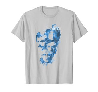 Queen Offizielle Gesichter Tinte T-Shirt