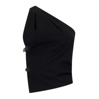Dsquared2 Femme, Tops, Noir, Taille: 36 FR Top asym&eacute;trique