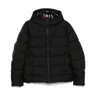 Fay Piuma Cappuccio Front Hoodie Schwarz - - Jackets - Herren - Schwarzk - XL
