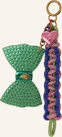 Kurt Geiger Taschenanhänger Crystal Rope Charm gruen
