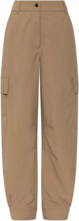 Moncler Femme, Pantalons, Brun, Taille: 36 FR Day-Namic Wide Pantalons