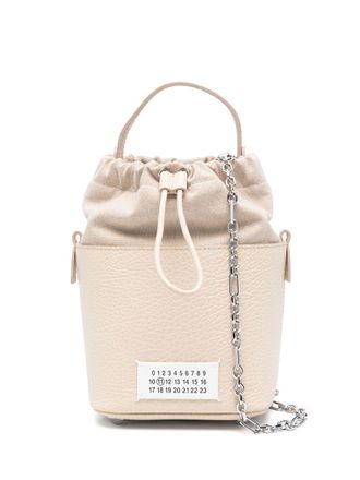 Maison Margiela petit sac à main 5AC - Marron