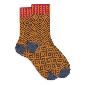 Gallo Gallo, Femme, Sous-v&ecirc;tements, Multicolore, Taille: ONE Size Chaussettes Courtes en Coton