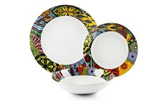 Excelsa Afrique Service de vaisselle 18 pi&egrave;ces
