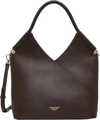 Twinset Sac cabas - Femme - Sacs - Brun - Taille: ONE Size