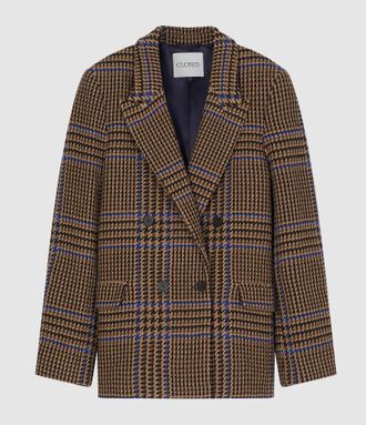 Closed Blazer Fitted Doublebreasted Sand Beige